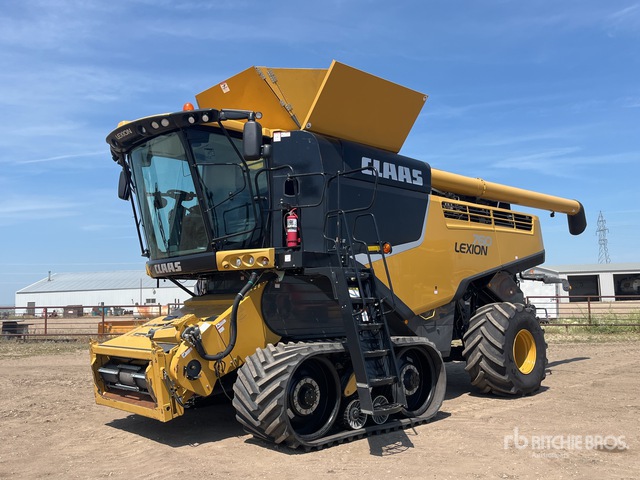 2017 Claas Lexion 760TT Combine Harvester | Ritchie Bros. Auctioneers