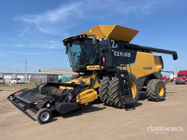 2013 Claas Lexion 760 Combine Harvester | Ritchie Bros. Auctioneers