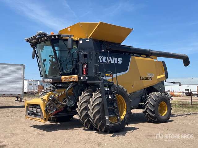 2011 Claas Lexion 750 Combine Harvester | Ritchie Bros. Auctioneers
