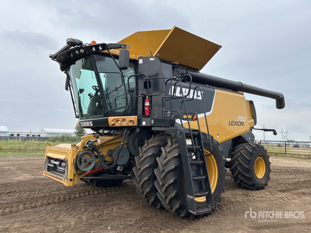 2011 Claas Lexion 750 Combine Harvester | Ritchie Bros. Auctioneers