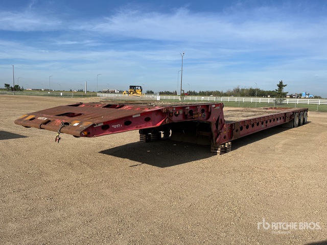 2002 Peerless 59 ft 24-Wheel Folding Neck Trailer | Ritchie Bros ...