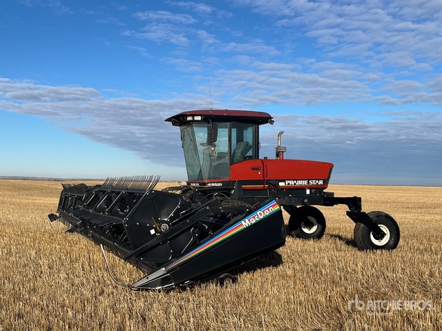2005 Prairie Star 4952i 30 ft Swather Windrower | Ritchie Bros. Auctioneers
