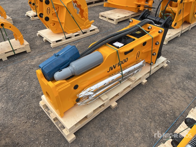 2025 JW JW1000 Q/C Hydraulic Breaker - Fits 10 - 18 Ton (Unused ...