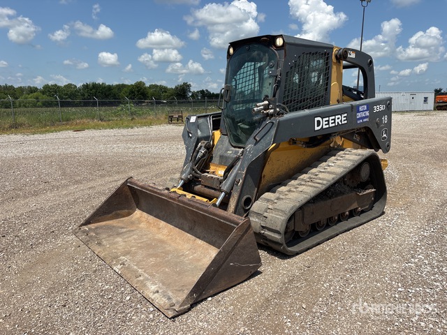 2012 John Deere 333d Two Speed High Flow Compact Track Loader Ritchie