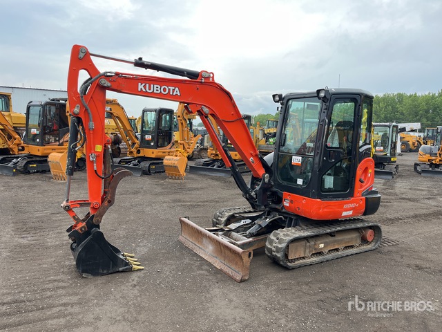 2019 Kubota KX040-4 Mini Excavator | Ritchie Bros. Auctioneers