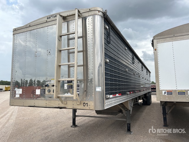 2015 Timpte 43 ft T/A Belly Dump Grain Trailer | Ritchie Bros. Auctioneers