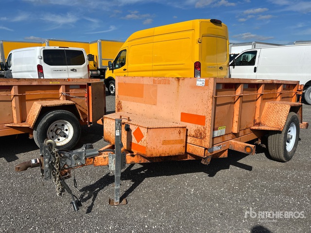 2018 Miska MD Dump 58 8 ft S/A Dump Utility Trailer | Ritchie Bros ...