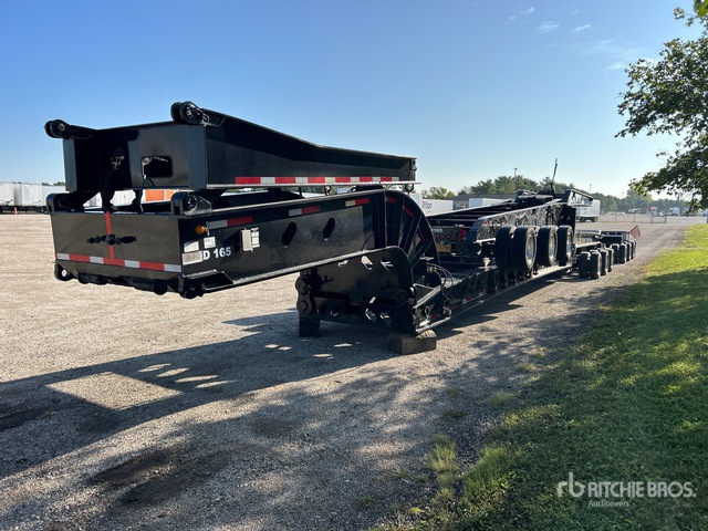 2013 XL Specialized 65 ton Tri/A Removable Gooseneck Deck extension 6 ...