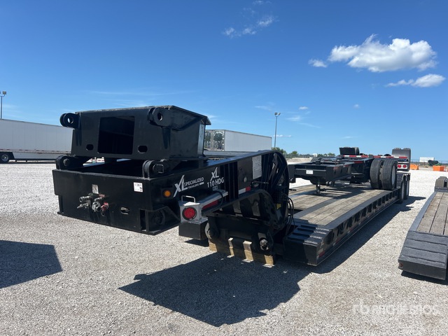 2016 XL Specialized XL110HDG T/A Removable Gooseneck Lowboy Trailer ...