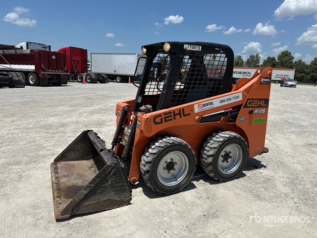 2019 Gehl R105 Two-Speed Skid Steer Loader | Ritchie Bros. Auctioneers
