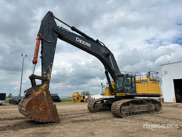 2020 John Deere 870G LC VG Tracked Excavator | Ritchie Bros. Auctioneers