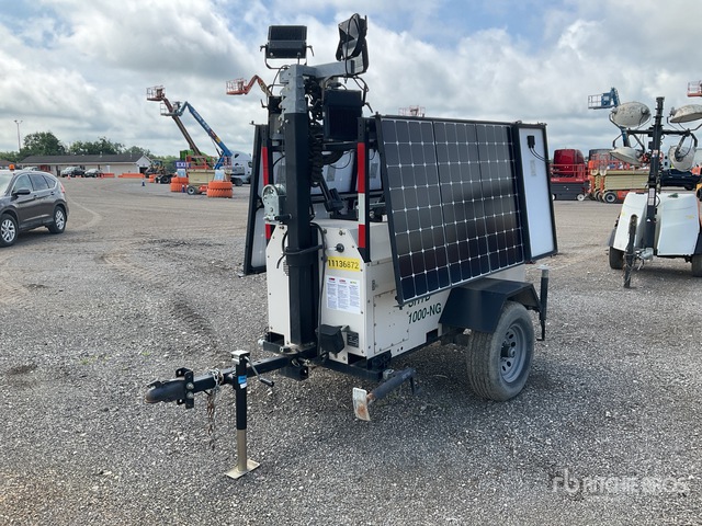 2020 Progress Solar Solutions SHYB1000 Solar Light Tower | Ritchie Bros ...