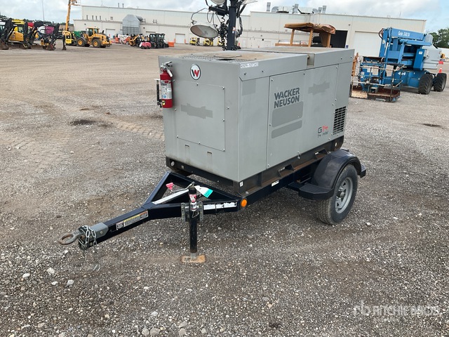 2018 Wacker Neuson G14 14 kW Mobile Generator Set (Inoperable ...