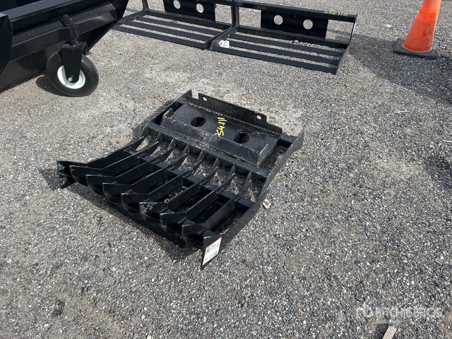 Quantity of (2) Kit Containers 31 in Mini Skid Steer Root Rake (Unused ...