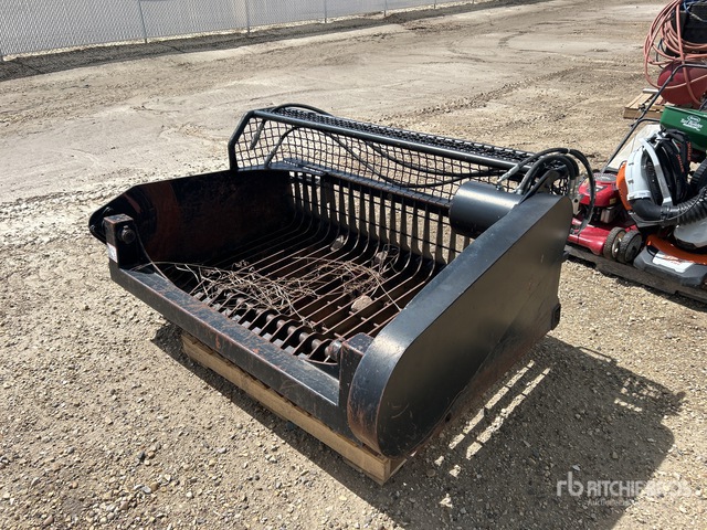 Custom Built 70 in Skid Steer Rock Picker | Ritchie Bros. Auctioneers