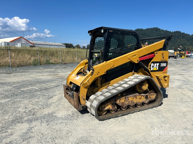 2016 Cat 289D Two-Speed High Flow Compact Track Loader | Ritchie Bros ...