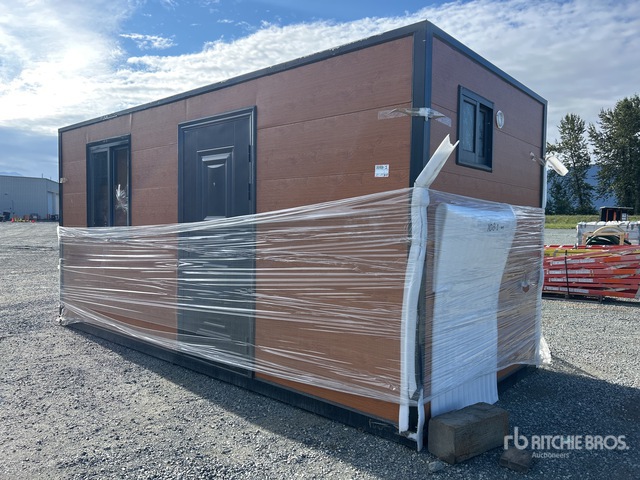 Simple Space 16 ft 7 in x 7 ft 4 in Wood Grain Mini ADU (Unused ...