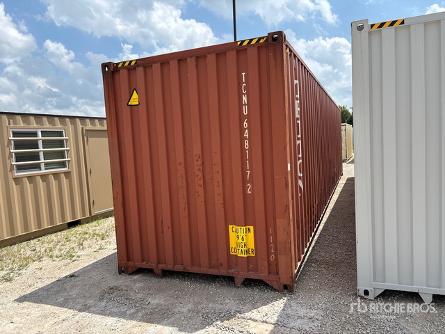 High Cube 40 ft High Cube Storage Container | Ritchie Bros. Auctioneers