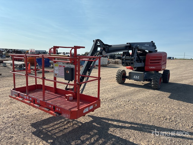 Skyjack SJ63AJ 4WD Dual Fuel Articulating Boom Lift | Ritchie Bros ...