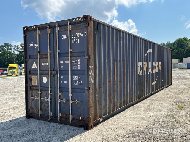 40 ft High Cube Storage Container | Ritchie Bros. Auctioneers