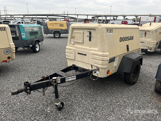 2015 Doosan P185 185 cfm Mobile Air Compressor | Ritchie Bros. Auctioneers