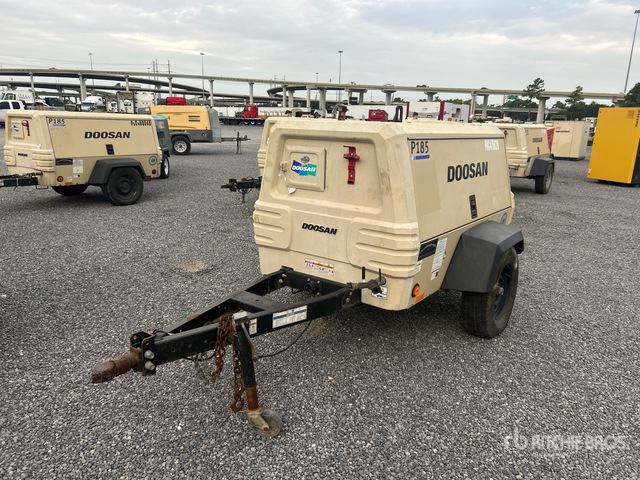 2016 Doosan P185 185 cfm Mobile Air Compressor | Ritchie Bros. Auctioneers
