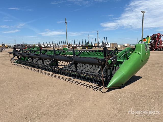 2011 John Deere 630D 30 ft Draper Windrower Header | Ritchie Bros ...