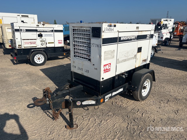 2016 Multiquip DCA25US14CAN 20 kW Mobile Generator Set (Inoperable ...