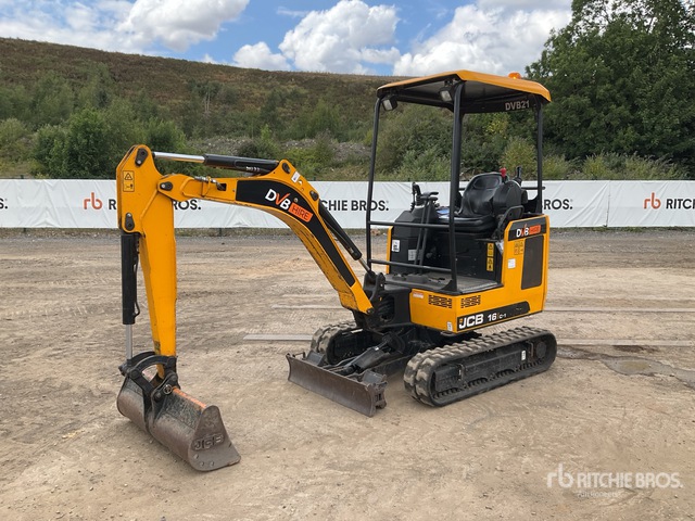 2021 JCB 16C-1 T3 Mini Excavator | Ritchie Bros. Auctioneers
