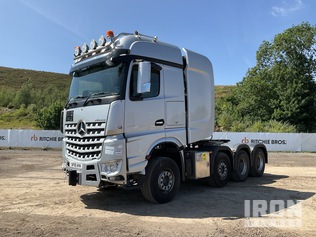 2018 Mercedes-Benz Arocs 4163 8x4 Heavy Haul Sleeper Truck Tractor in ...