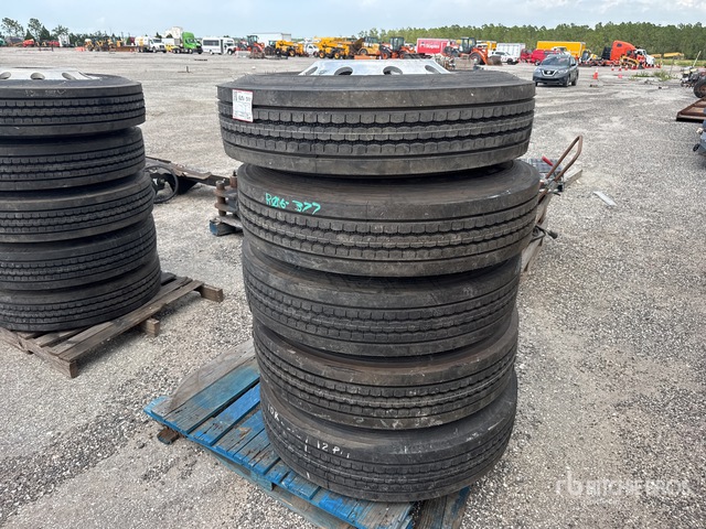 Quantity of (5) Firestone FS561 10R22.5 Tires (Unused) | Ritchie Bros ...
