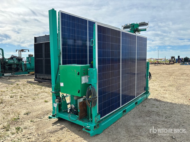 Independent Energy Solutions Corp 1.8 kW Solar 14 x 16 Light Tower ...