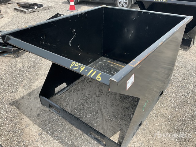 2025 Kit Containers 62 in Skid Steer Dump Hopper (Unused) | Ritchie ...