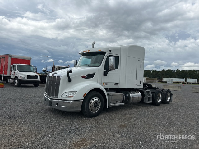 2019 Peterbilt 579 6x4 T/A Sleeper Truck Tractor | Ritchie Bros ...