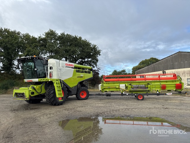 2018 Claas Lexion 750 Moissonneuse Batteuse Combine Harvester | Ritchie ...