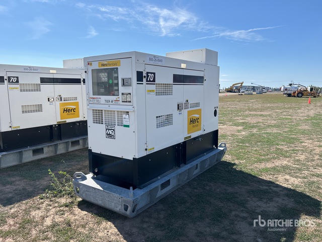 2019 Multiquip DCA-70SSIU4F 56 kW Skid-Mounted Generator Set | Ritchie ...