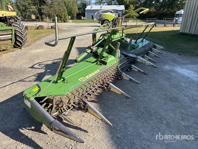 2019 Krone E-Collect 750-2 10 Row 7500 mm Corn Cueilleur A Mais Pour ...