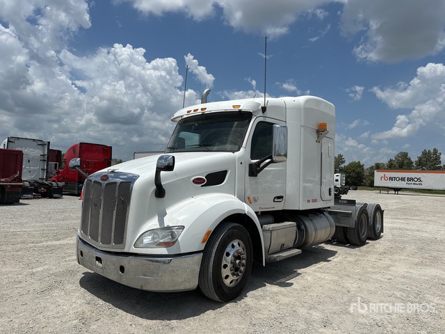 2017 Peterbilt 579 6x4 T/A Sleeper Truck Tractor | Ritchie Bros ...