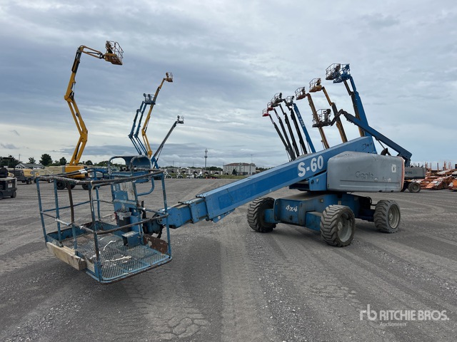 2007 Genie S60 4WD Diesel Telescopic Boom Lift | Ritchie Bros. Auctioneers