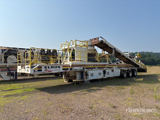 2015 Elrus CH440CC Portable Cone Crushing Plant | Ritchie Bros. Auctioneers