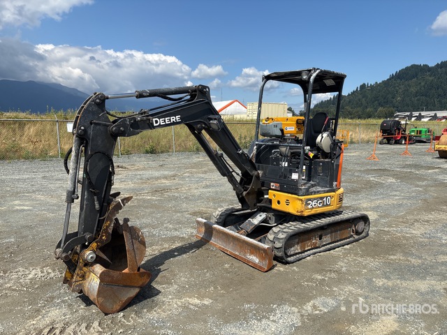 2017 John Deere 26G Mini Excavator | Ritchie Bros. Auctioneers