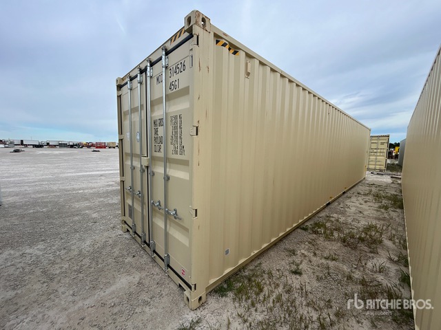 2025 40 ft High Cube Storage Container | Ritchie Bros. Auctioneers