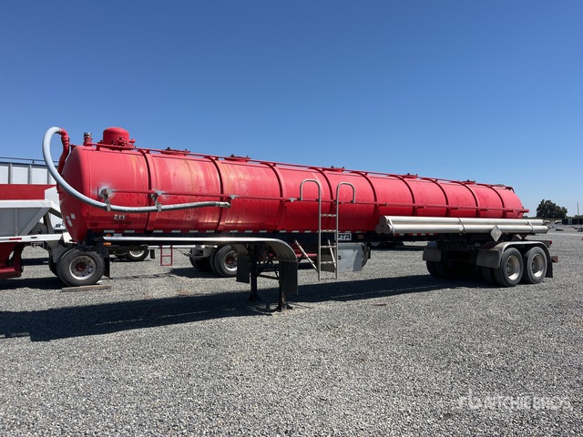 1981 MTM 130 bbl T/A Vacuum Tanker Trailer | Ritchie Bros. Auctioneers