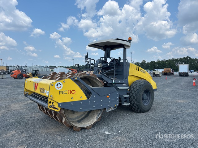 2021 Wacker Neuson RC110 Smooth Drum Compactor | Ritchie Bros. Auctioneers