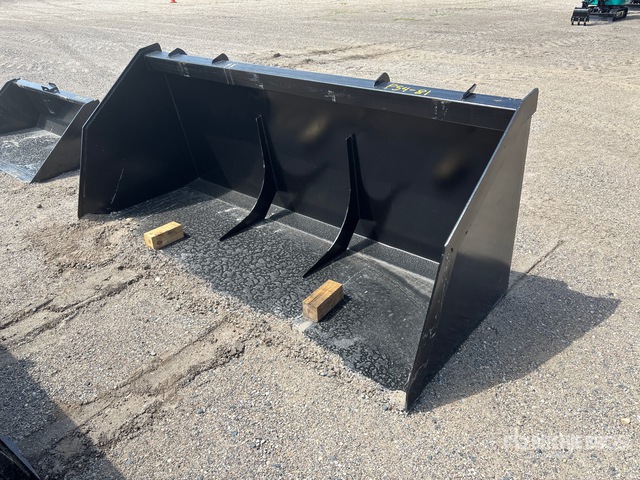 2025 Kit Containers QT-BFB-102 102 in General Purpose Skid Steer Bucket ...