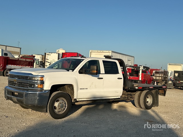 2017 Chevrolet 3500 HD 4x4 Crew Cab Camión Caja Abierta | Ritchie Bros ...