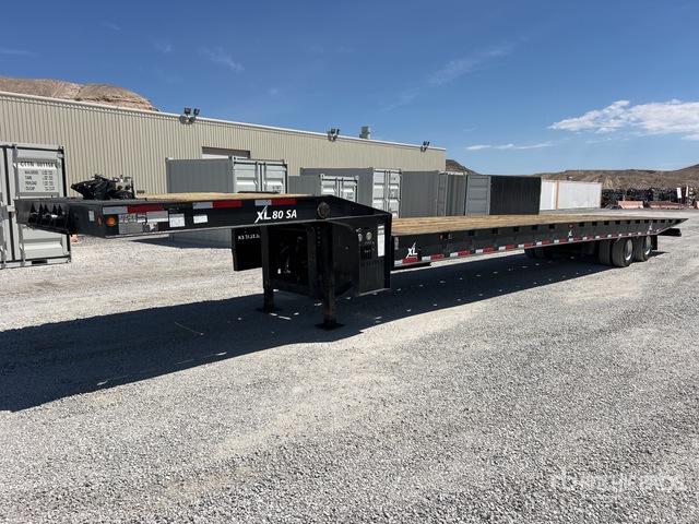 2019 XL Specialized XL80SA 40 ton 49 ft T/A Sliding Axle Trailer ...