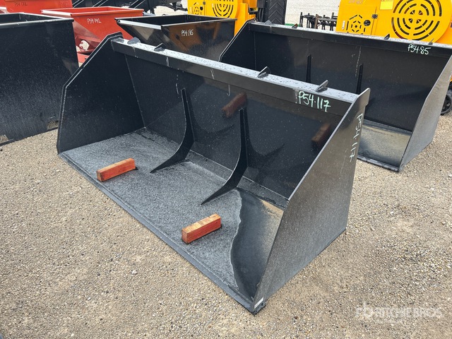 2025 Kit Containers QT-BFB-102 Skid Steer Bucket (Unused) | Ritchie ...