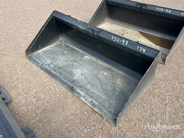 Mid-State 68 In Low Profile Skid Steer Bucket | Ritchie Bros. Auctioneers