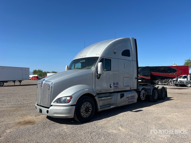 2012 Kenworth T700 8x4 Tri/A Sleeper Truck Tractor | Ritchie Bros ...